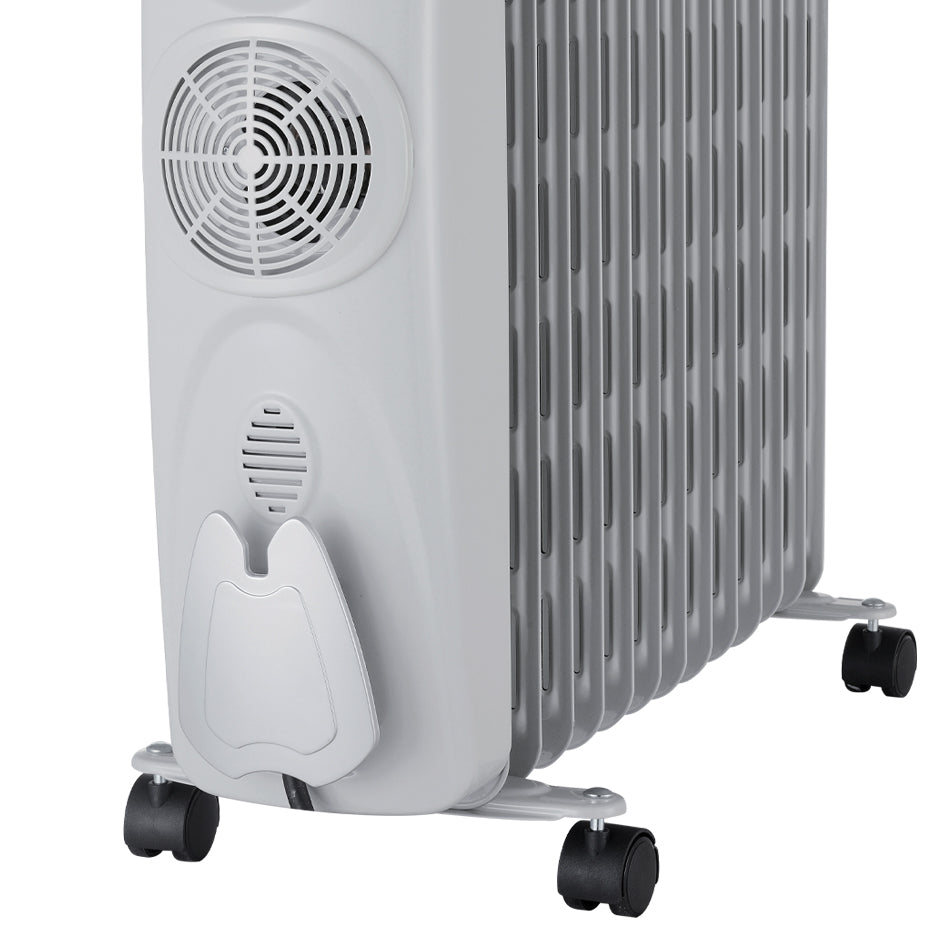 Midea 13 Fins Oil Heater + Fan NY2313-15EFA – ALHAFIDH